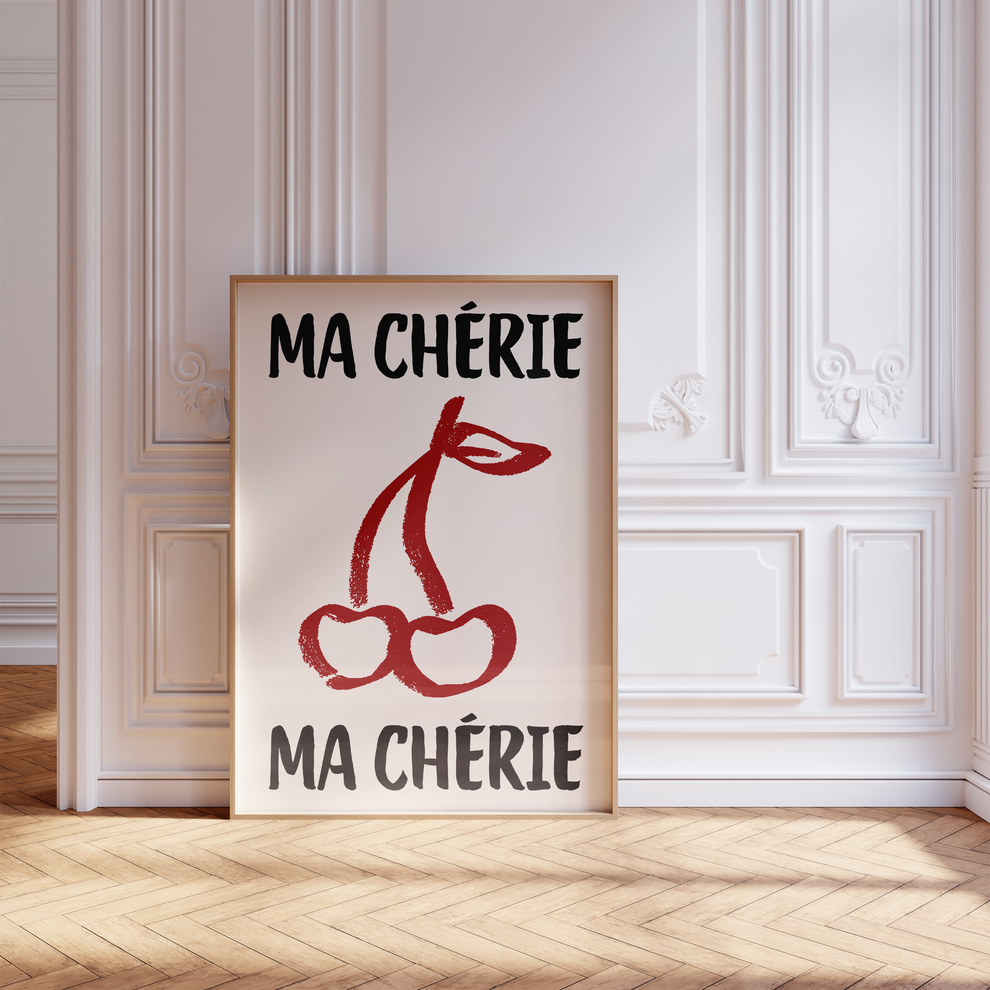 Ma Cherie Print – Gourgues Posters