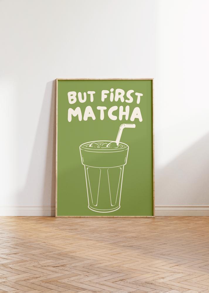 Matcha Print – Gourgues Posters