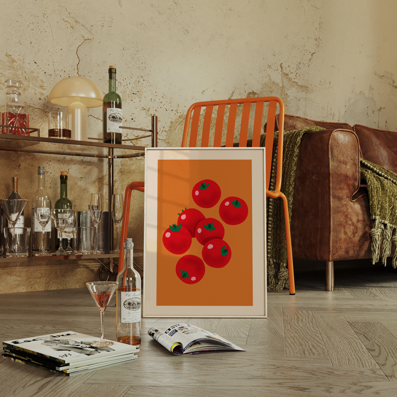 Tomato Print – Gourgues Posters